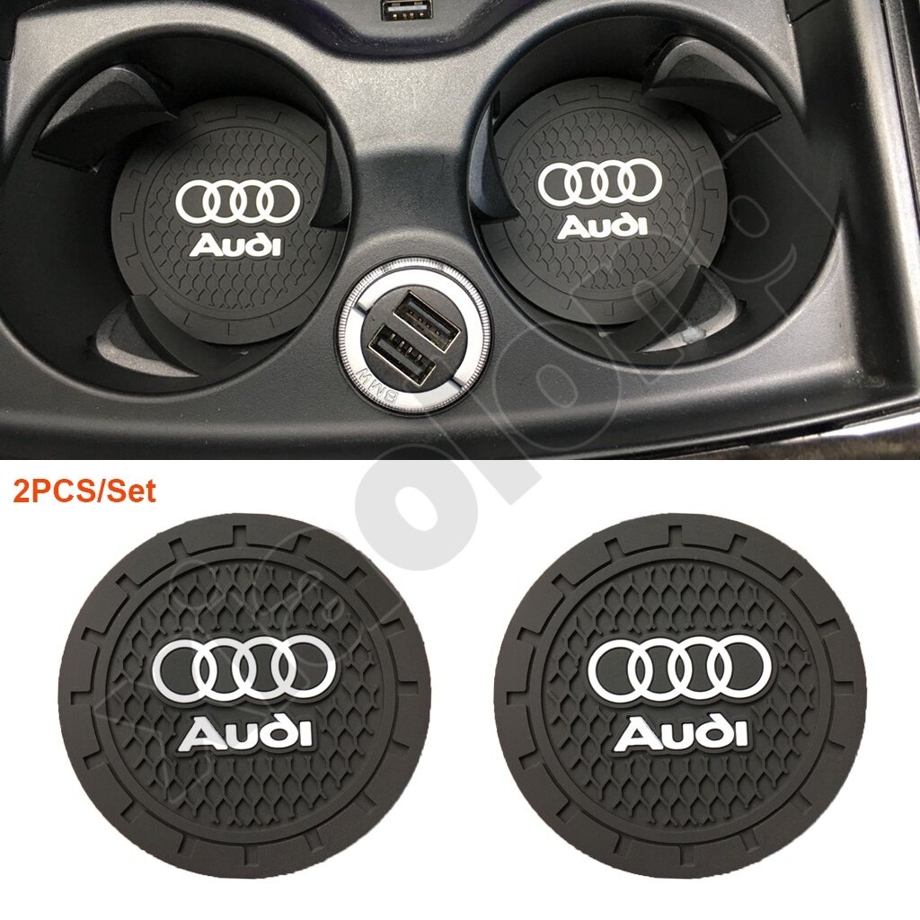 2Pcs ซิลิโคนที่มีคุณภาพสูงวัสดุ Anti-Slip Coaster/Pvc แผ่นกันลื่นรถตก ...