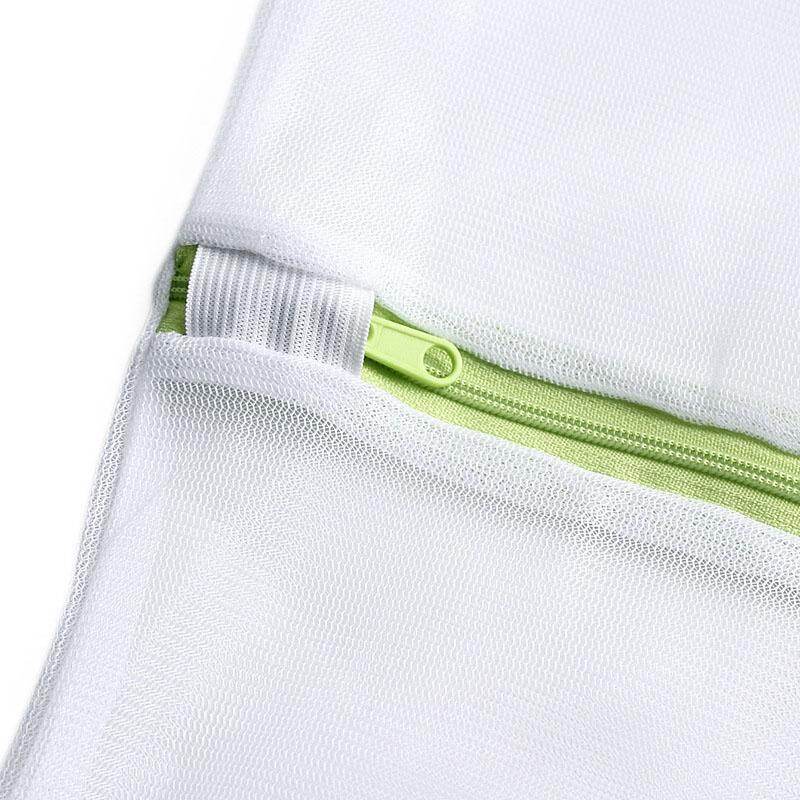 ถุงซักผ้า6Pcs/sets Zippered Mesh Laundry Wash Bags Foldable Delicates ...
