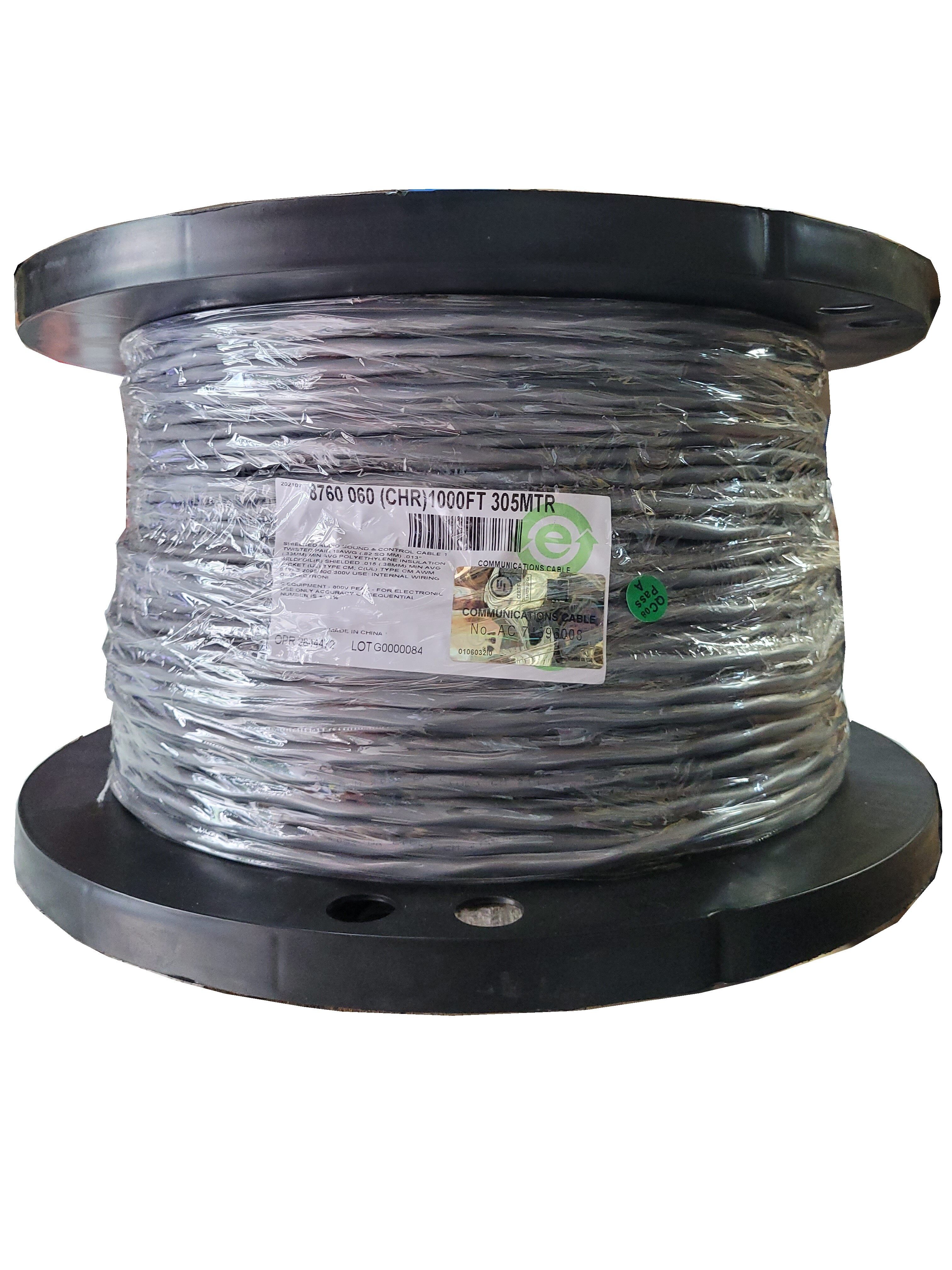 Belden 8760 060(CHR) 1 Twisted Pair 18AWG Screen Cable (305Mtr) | Lazada Belden 8760 060(CHR) 1 Twisted Pair 18AWG Screen Cable (305Mtr) | Lazada
