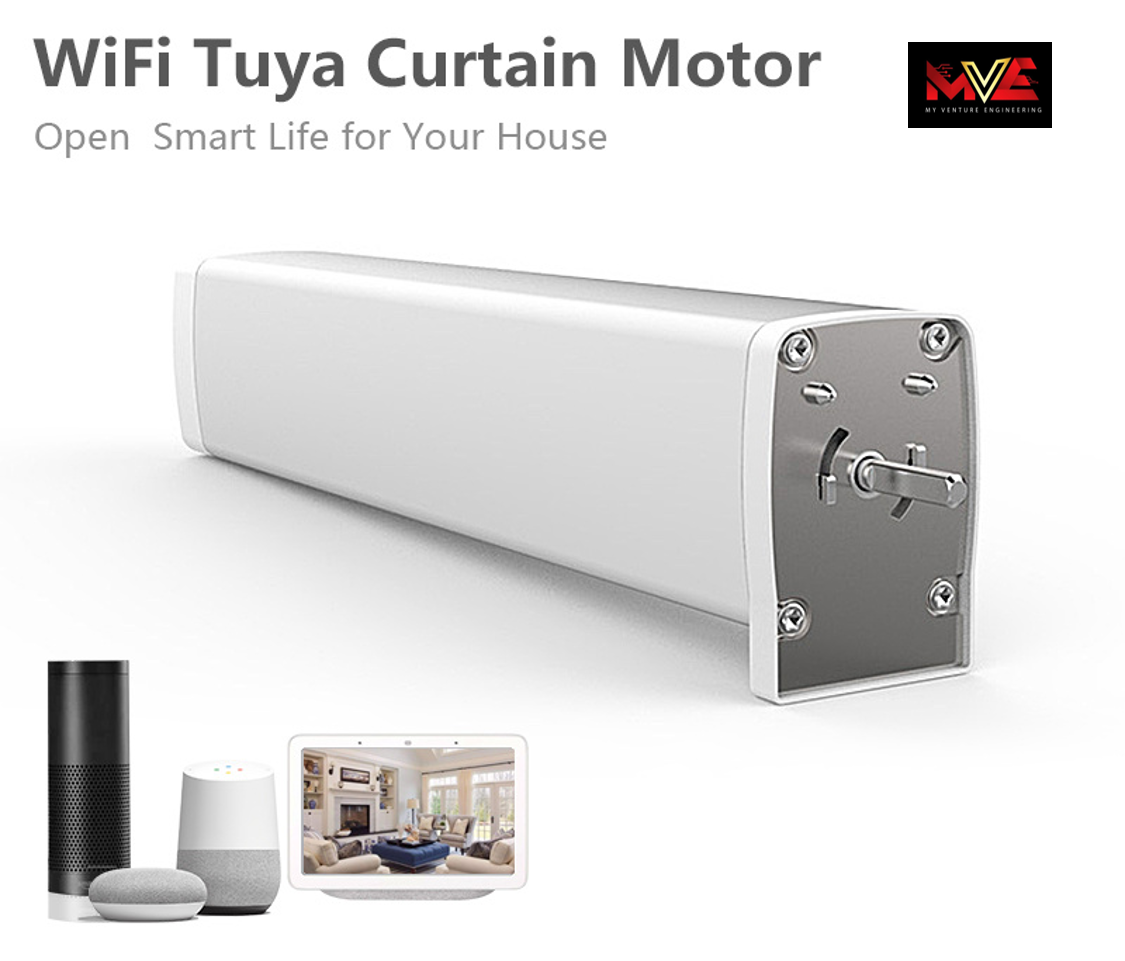 Tuya Motorized Curtain System 智能窗帘系统 | Lazada