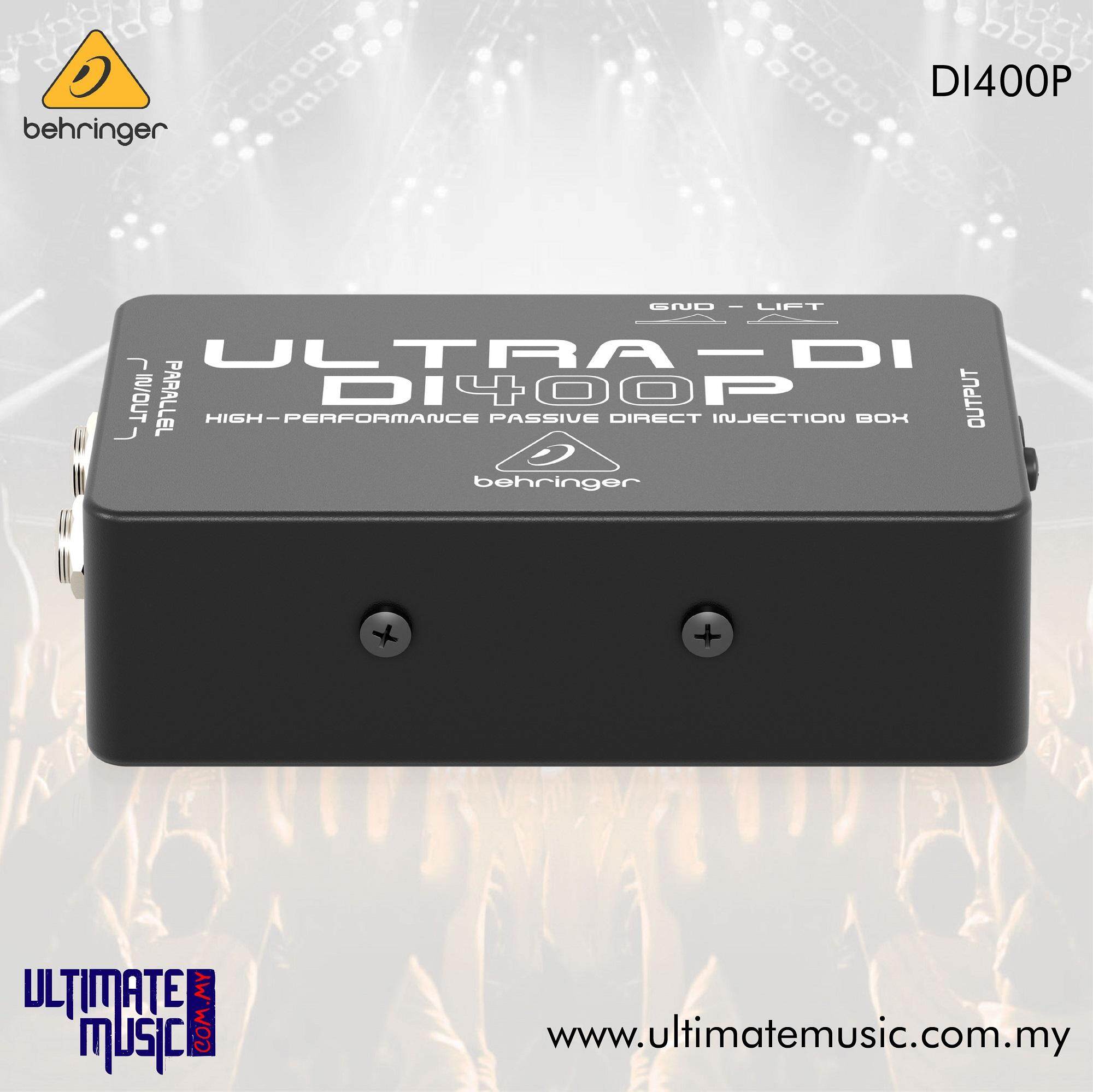 BEHRINGER ULTRA-DI DI400P High-Performance Passive DI-Box | Lazada