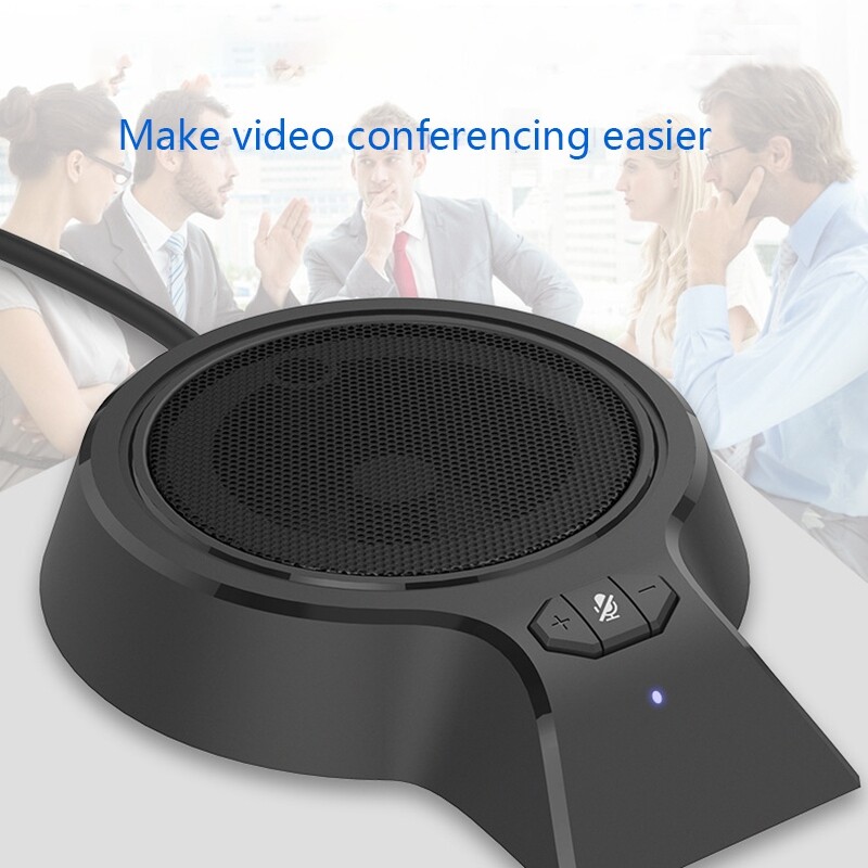 360 Degree Pickup Video Voice Call USB Omnidirectional Microphone Video ...