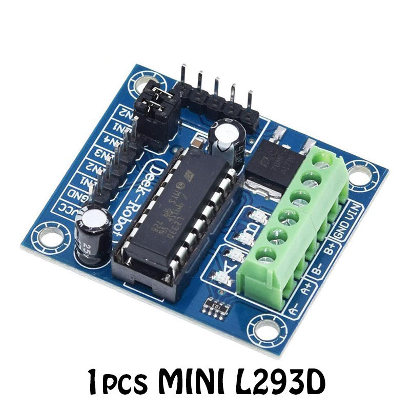 Mini L293D 4CH 4 Channel Motor Driver Shield L293 L293D Motor Driver ...