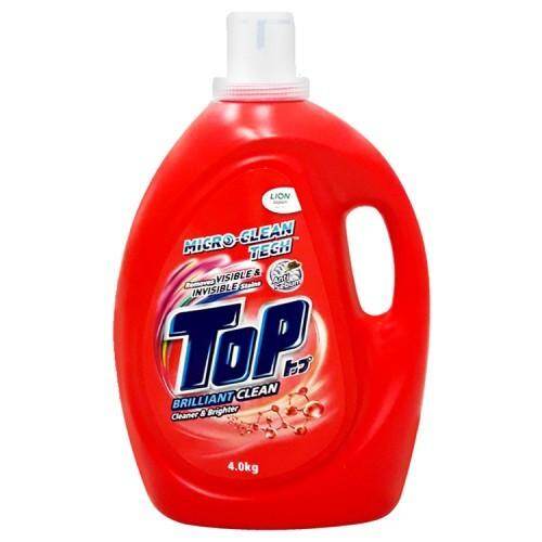 Top Brilliant Clean Liquid Detergent 3.6Kg-4.0Kg | Lazada