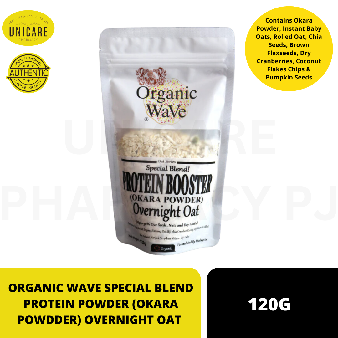 ORGANIC WAVE SPECIAL BLEND PROTEIN POWDER (OKARA POWDDER) OVERNIGHT OAT ...