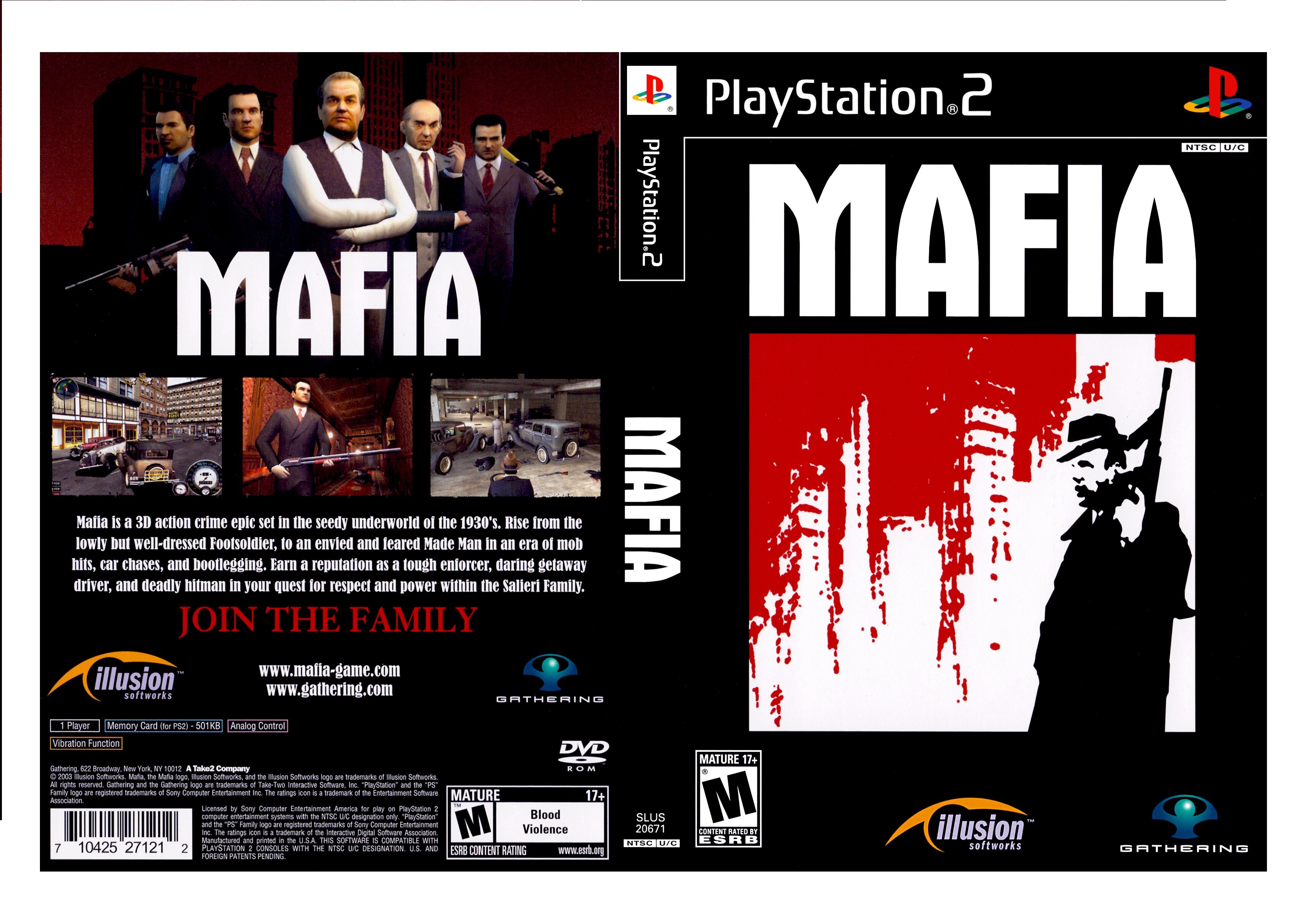PS2 Mafia (Dvd Game) | Lazada