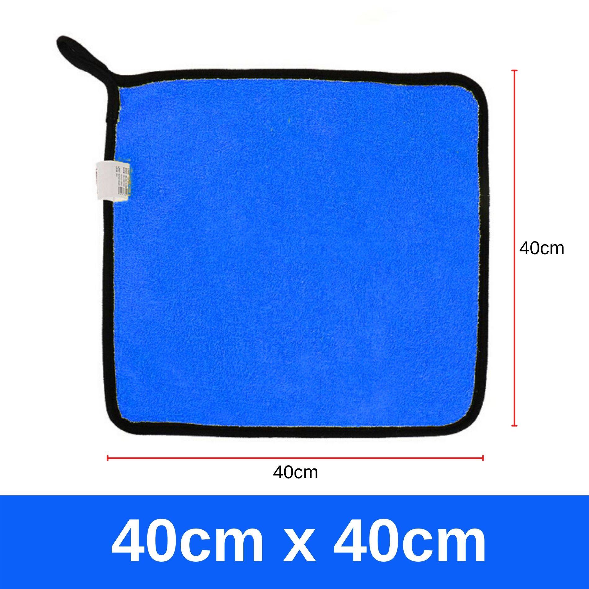 Super Thick Microfiber Car Cleaning Towel Car Wash Cloth Wax Polishing ...