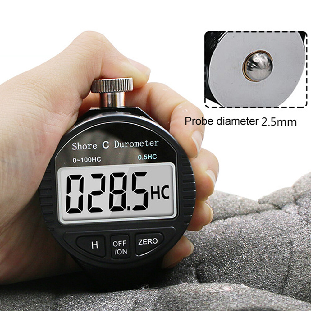 Hardness Tester Tire Plastics Rubber Hardness Test Tool Digital ...