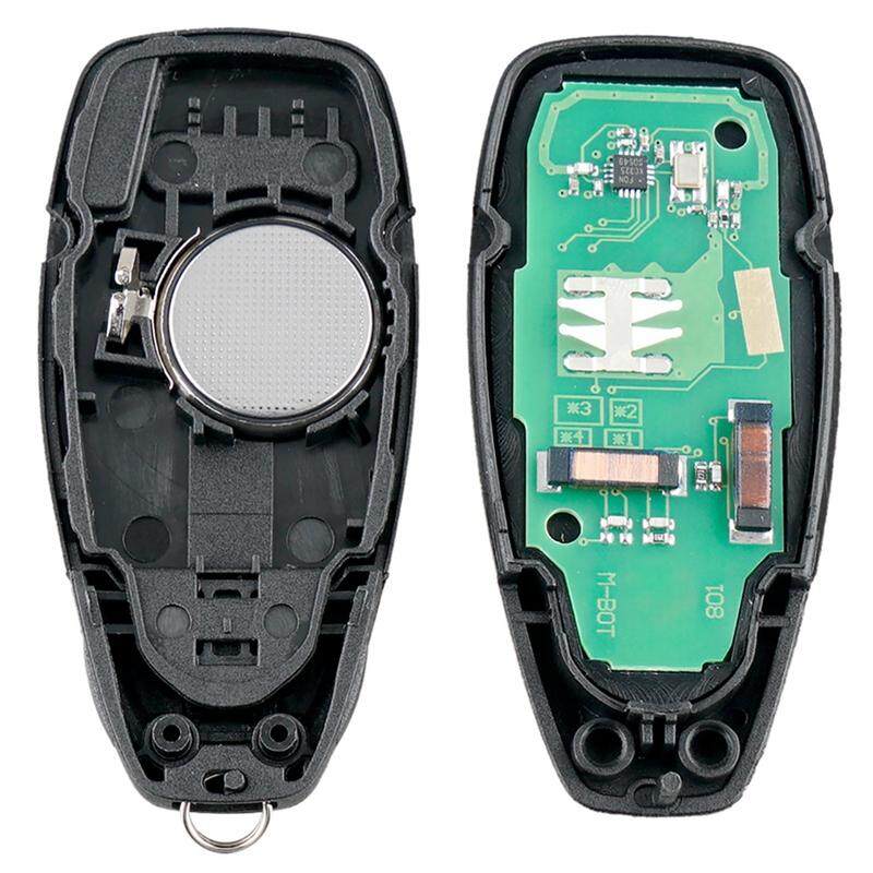 Car Smart Remote Key 3 Buttons Fit For Ford Focus C-Max Mondeo Kuga ...