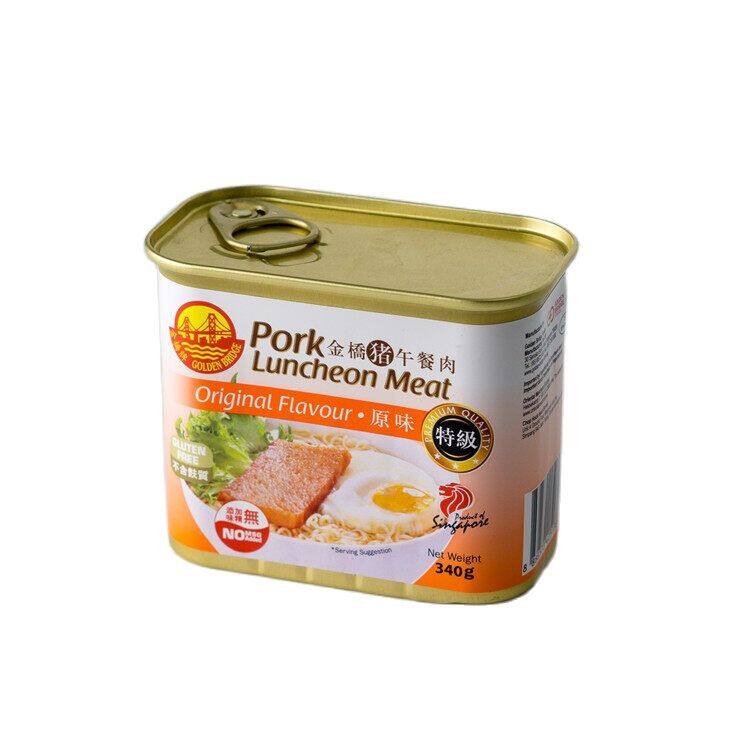 Golden Bridge Luncheon Meat (Original 原味) 新加坡 金桥午餐肉 340g | Lazada