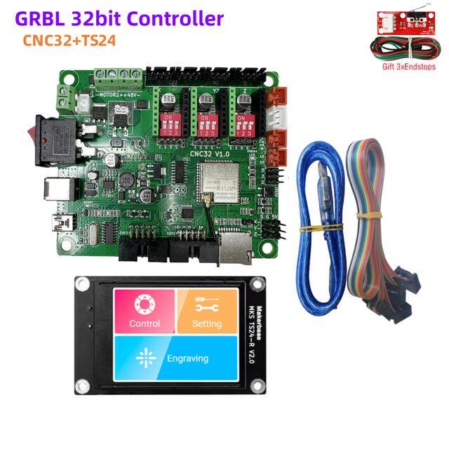 GRBL CNC control card 3 axis control board esp32 plate MKS TS24-R ...