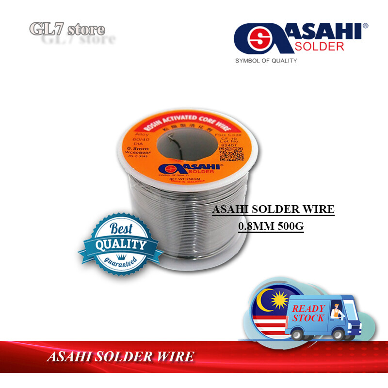 SOLDERING WIRE / SOLDER LEAD ASAHI 60/40 0.8MM / 1.2MM 500G TIMAH PEMATERI ASAHI | Lazada