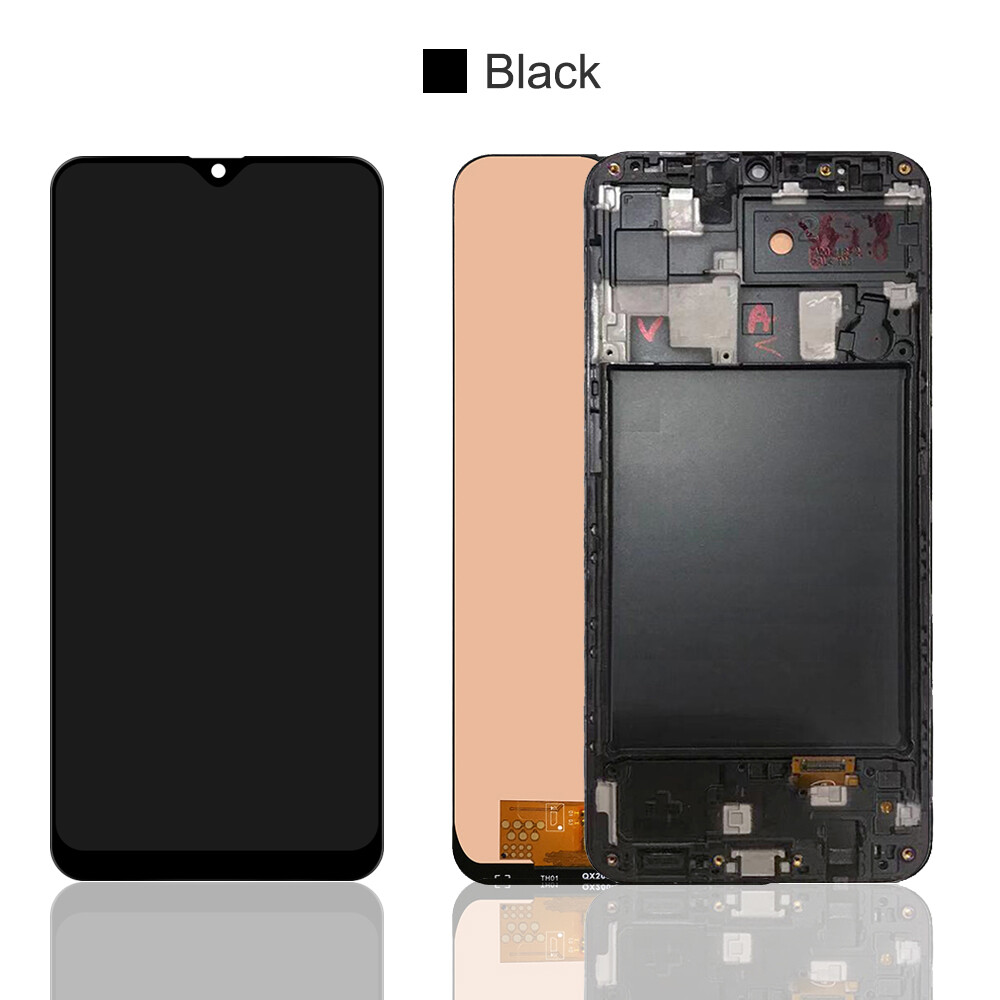 6.4 720X1560พิกเซลจอกระจกซัมซุงสำหรับSamsung Galaxy A20ชิ้นส่วนจอสัมผัส ...