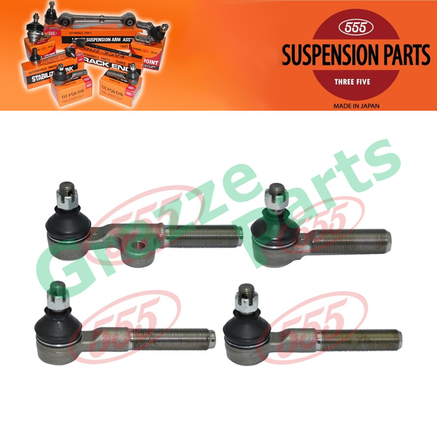 (4pc) 555 Japan Tie Rod End Set SE-2751RX for Toyota Land Cruiser LJ79 ...