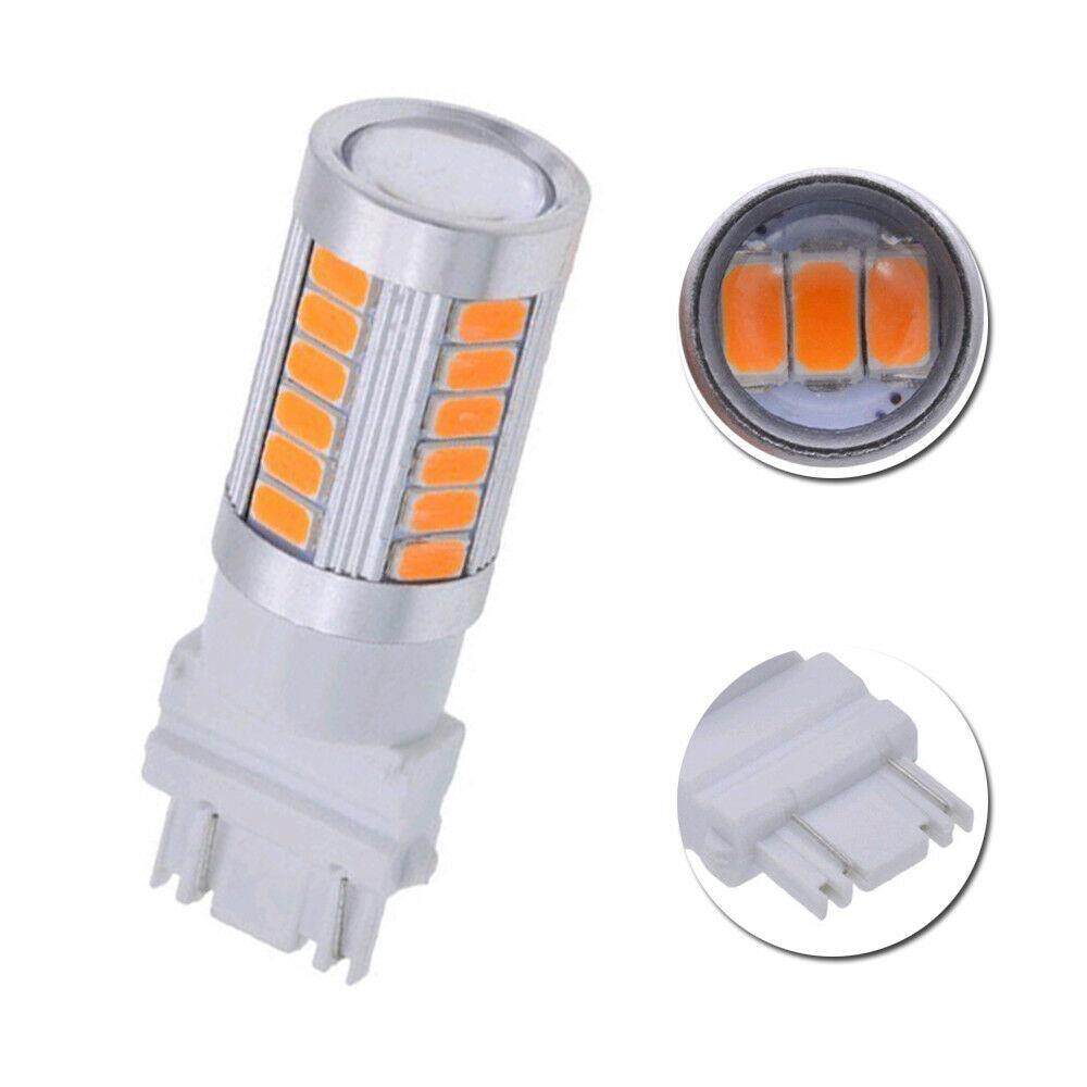 Blackhorse 2ชิ้น/เซ็ต Wedge Light Amber LED 3157 3457 3057ไฟสำรองภายใน ...