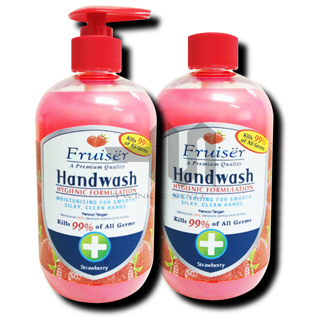Fruiser Antibacterial Hand Wash TWIN PACK ( 2x500ML ) / Sabun Anti ...