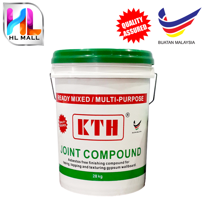 HL MALL KTH Joint Compound Ready Mixed Multi-Purpose - 25KG | Lazada