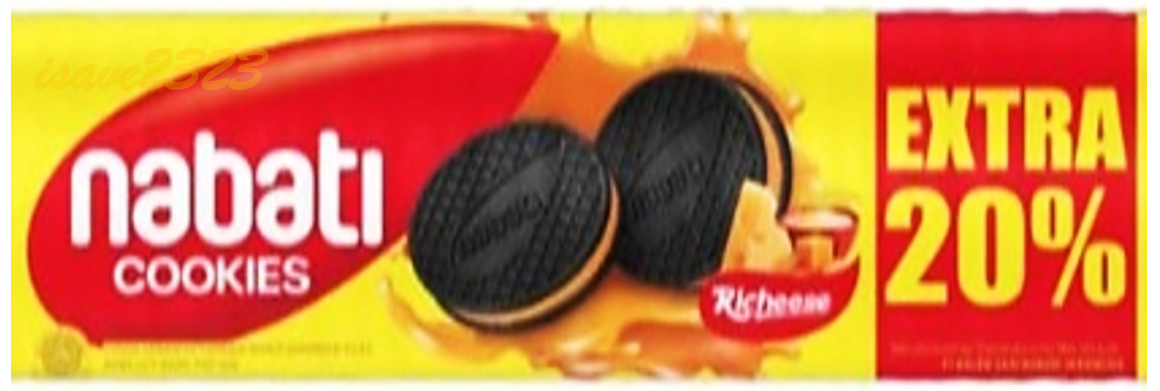 Nabati Cookies Extra 20% (112g) - Cookies & Cream / Richeese / Richoco ...