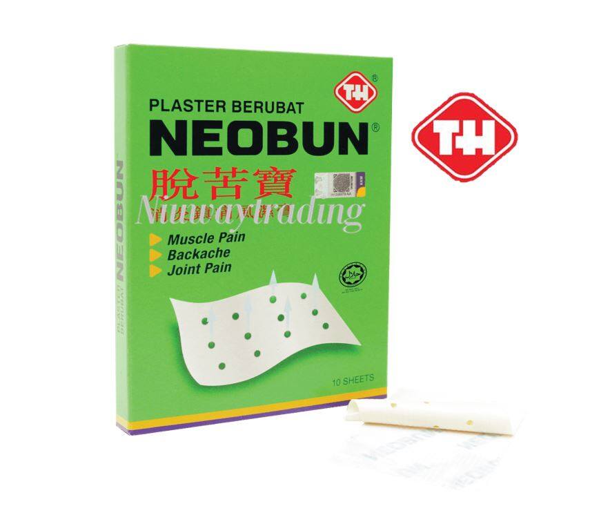 Neobun Koyok / Plaster Berubat patch 10 sheets-exp 6/25 | Lazada