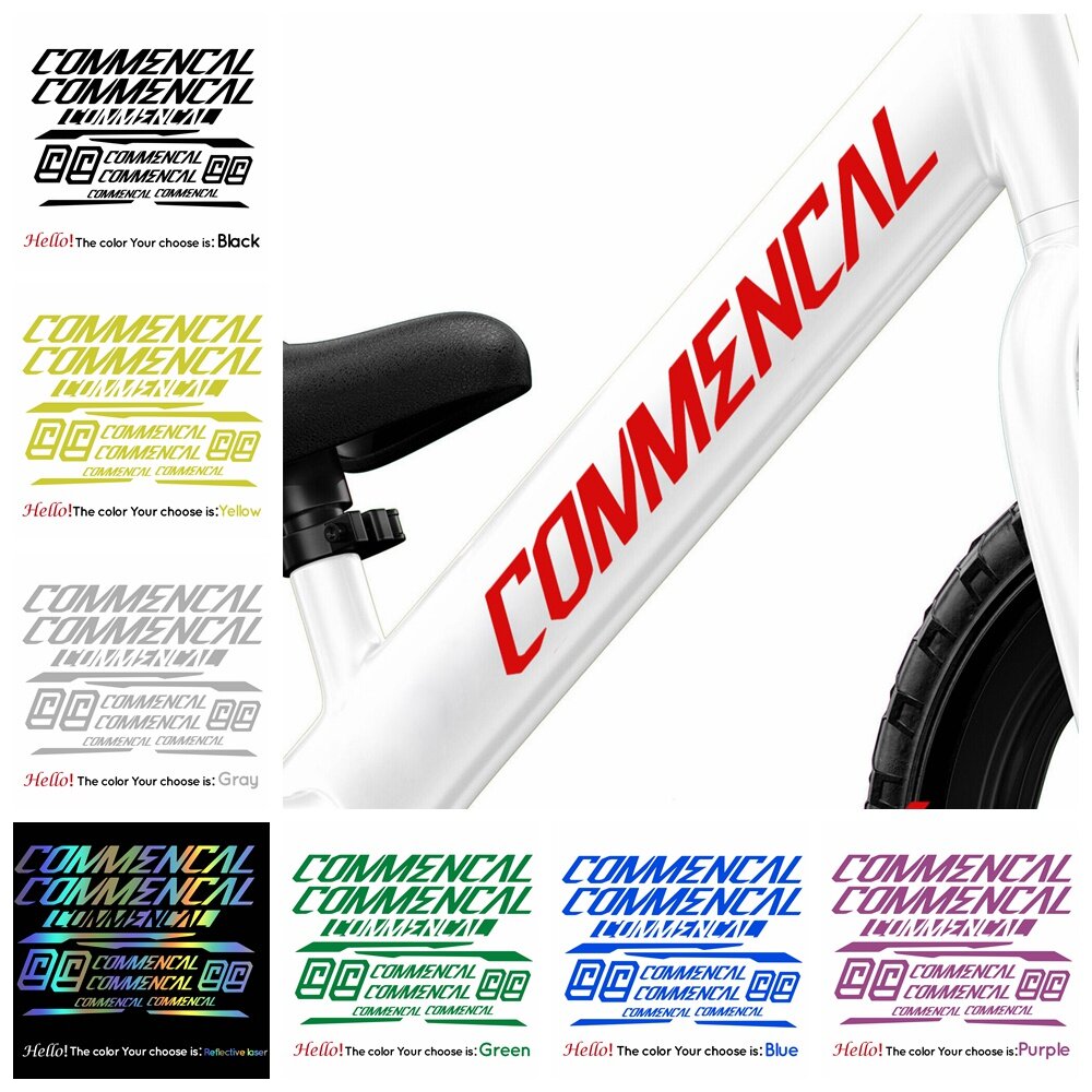 COMMENCAL Sticker Decal for Mountain Bike/Road Bike | Lazada