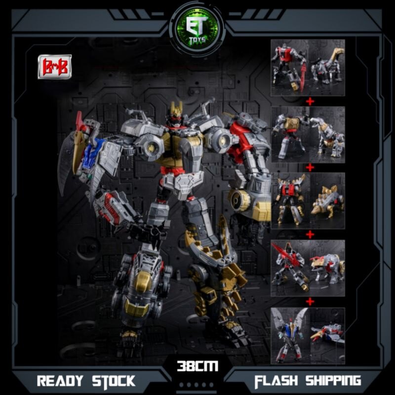 Black Mamba H6002-7B Dino Troops Full Set 5 in 1 Oversized Dinobot ...