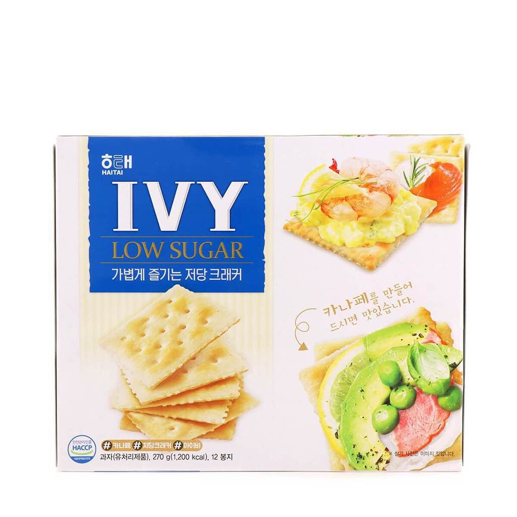HAITAI Korea IVY Cracker 90g (22.5g x 4 packs) | Lazada