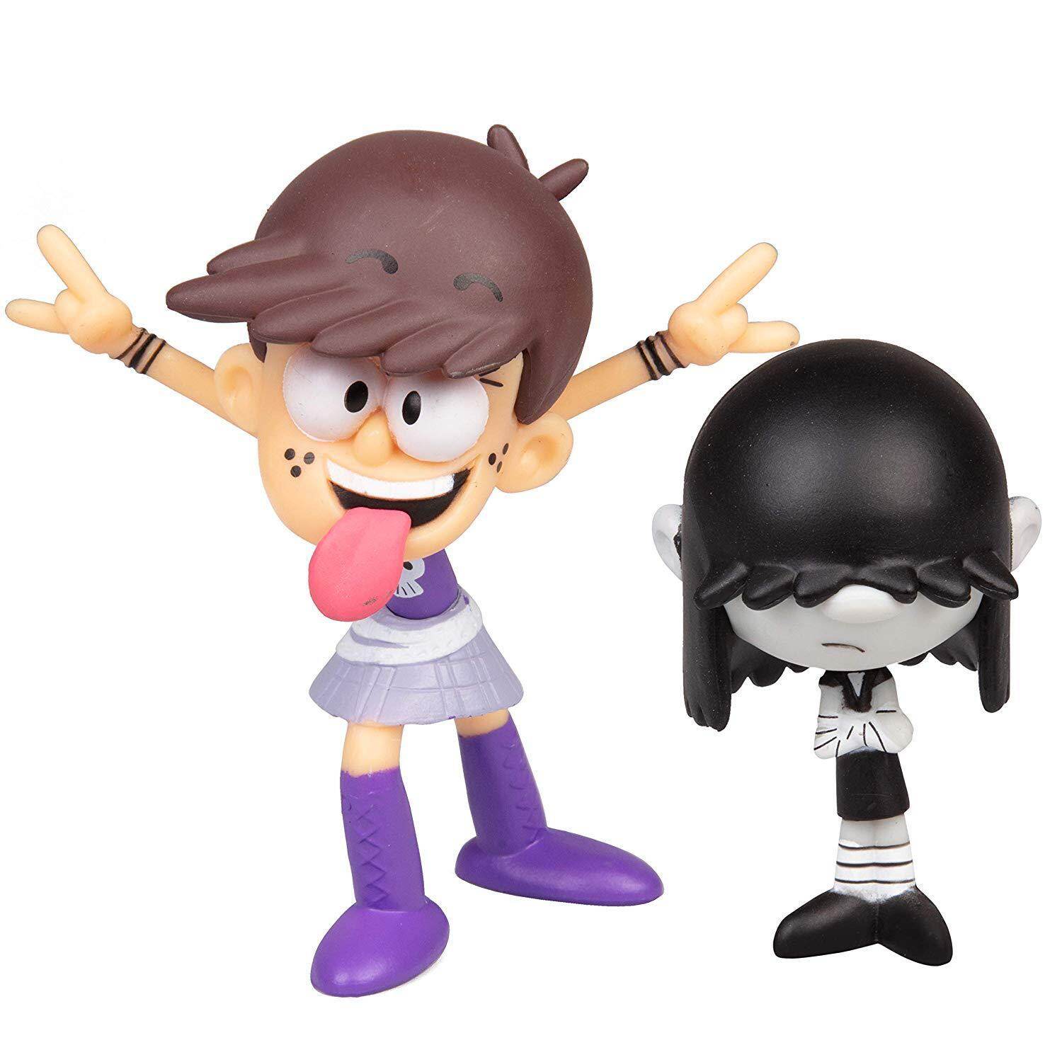 Loud House ตุ๊กตาขยับแขนขาได้ของเล่น8ชิ้น/เซ็ต Lincoln Clyde Lori Lily ...