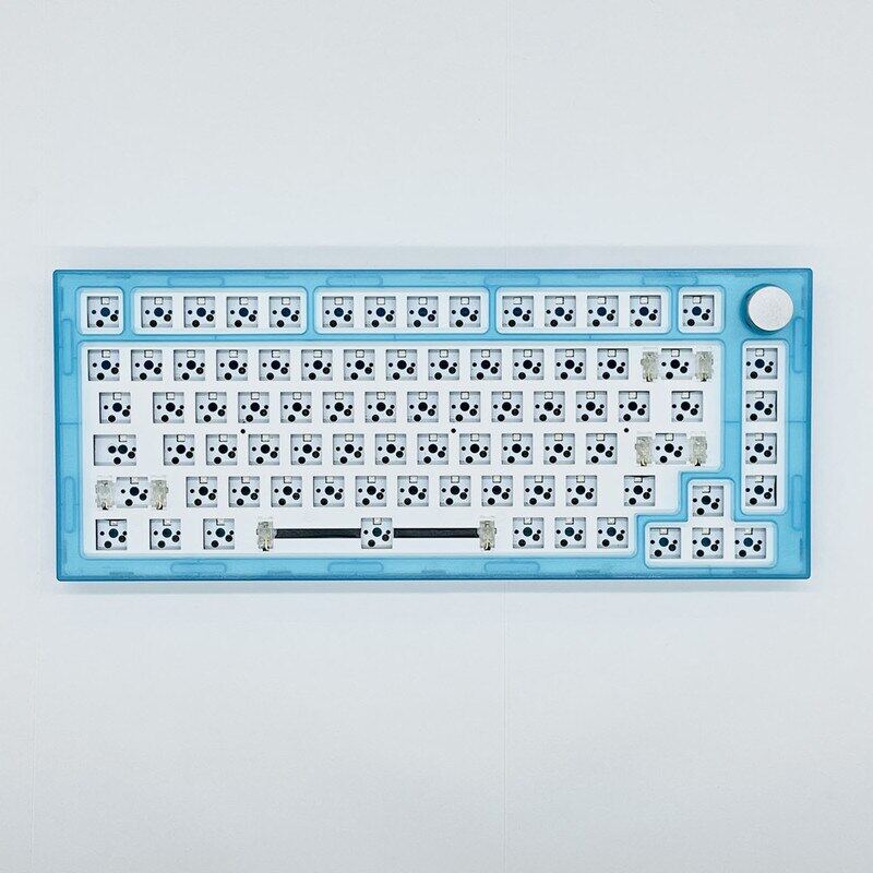 DK75 Hot Swap ชุดคีย์บอร์ดเครื่องกลการเขียนโปรแกรม RGB เข้ากันได้กับ3/5 ...