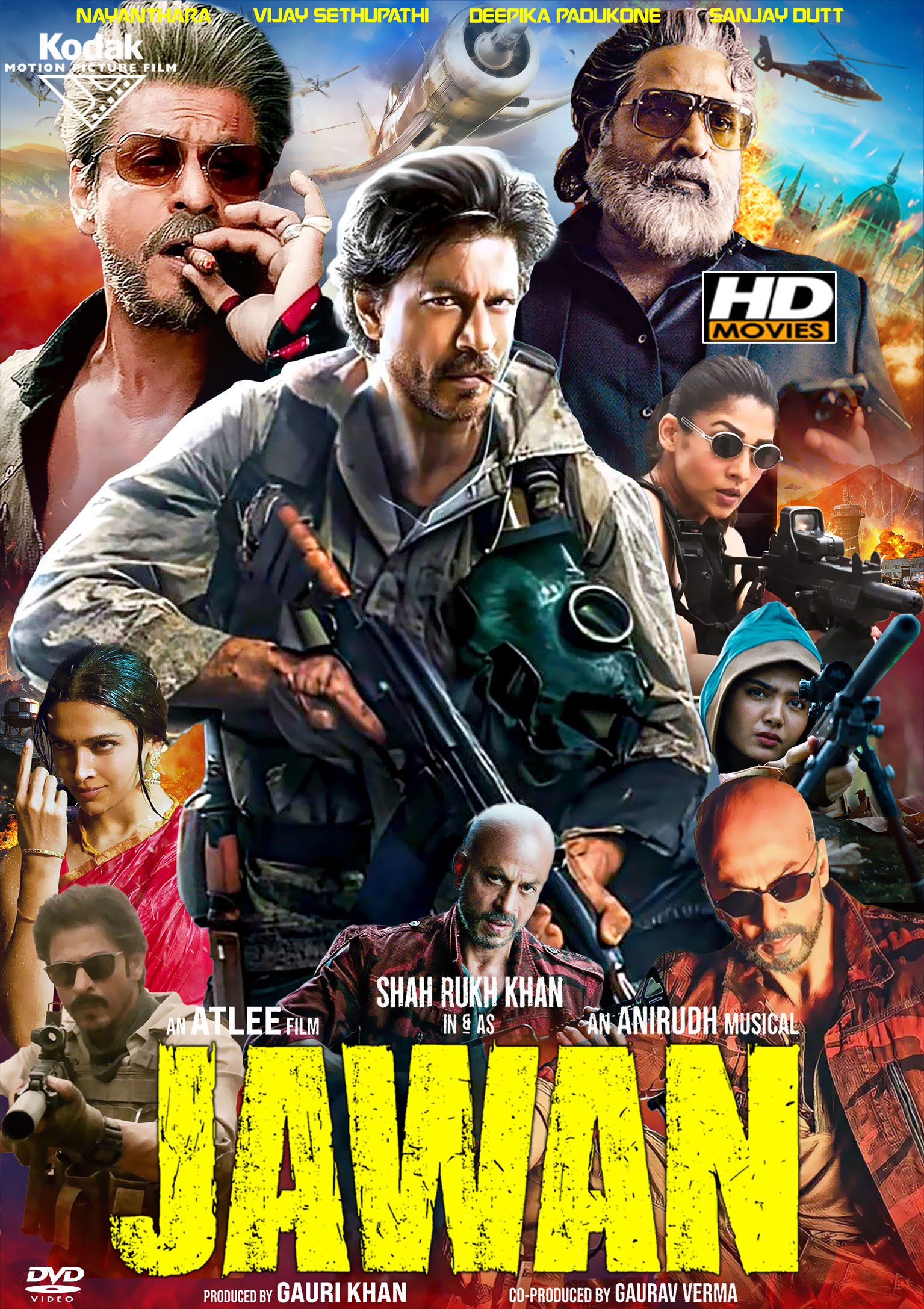 DVD Jawan (film) -k916 | Lazada