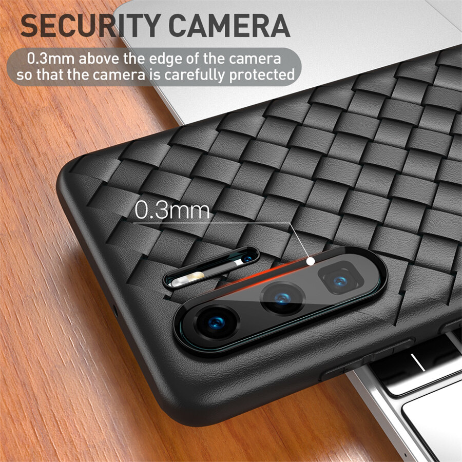 Woven TPU Phone Case For Huawei P40 P30 Pro P20 Lite Mate 20 Pro Nova ...