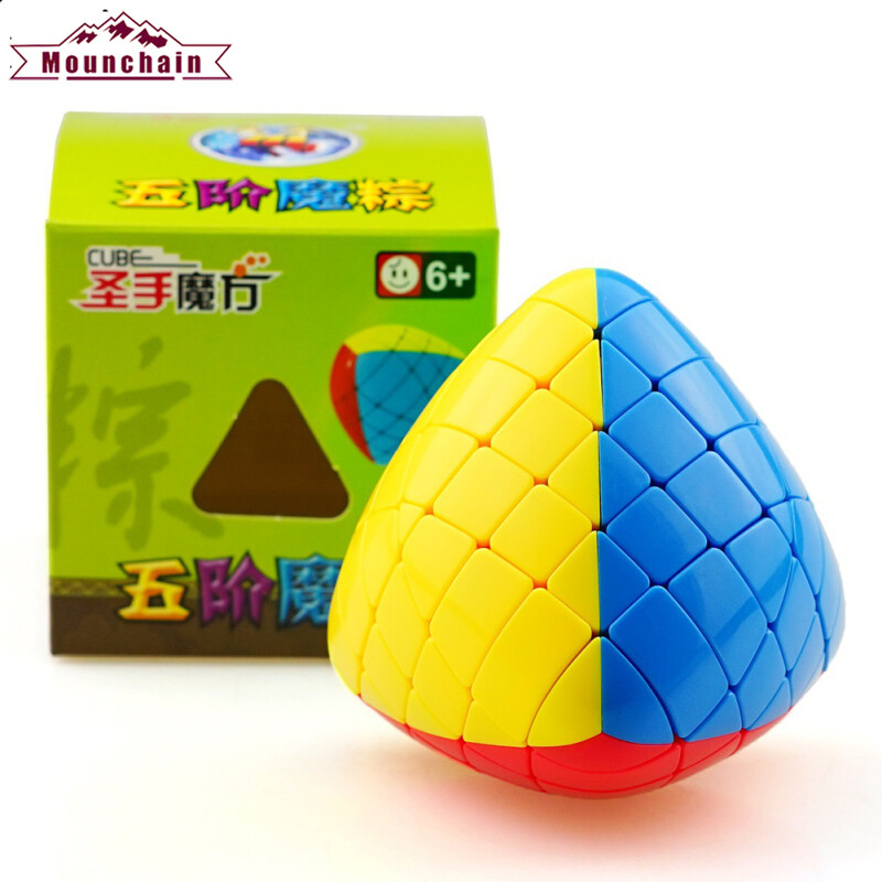5X5X5 Pyramorphixลูกบาศก์มายากลMastermorphixปริศนาฝึกสมองสติกเกอร์ ...
