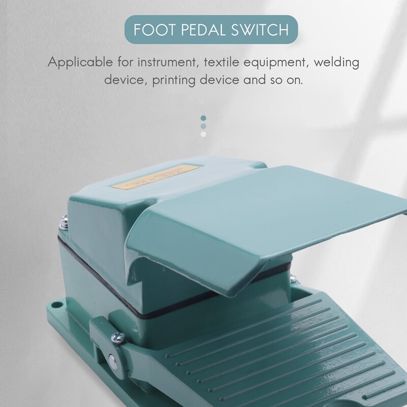 TFS-302 Foot Switch Pedal Switch 15A AC 250V 50HZ for Textile Equipment ...