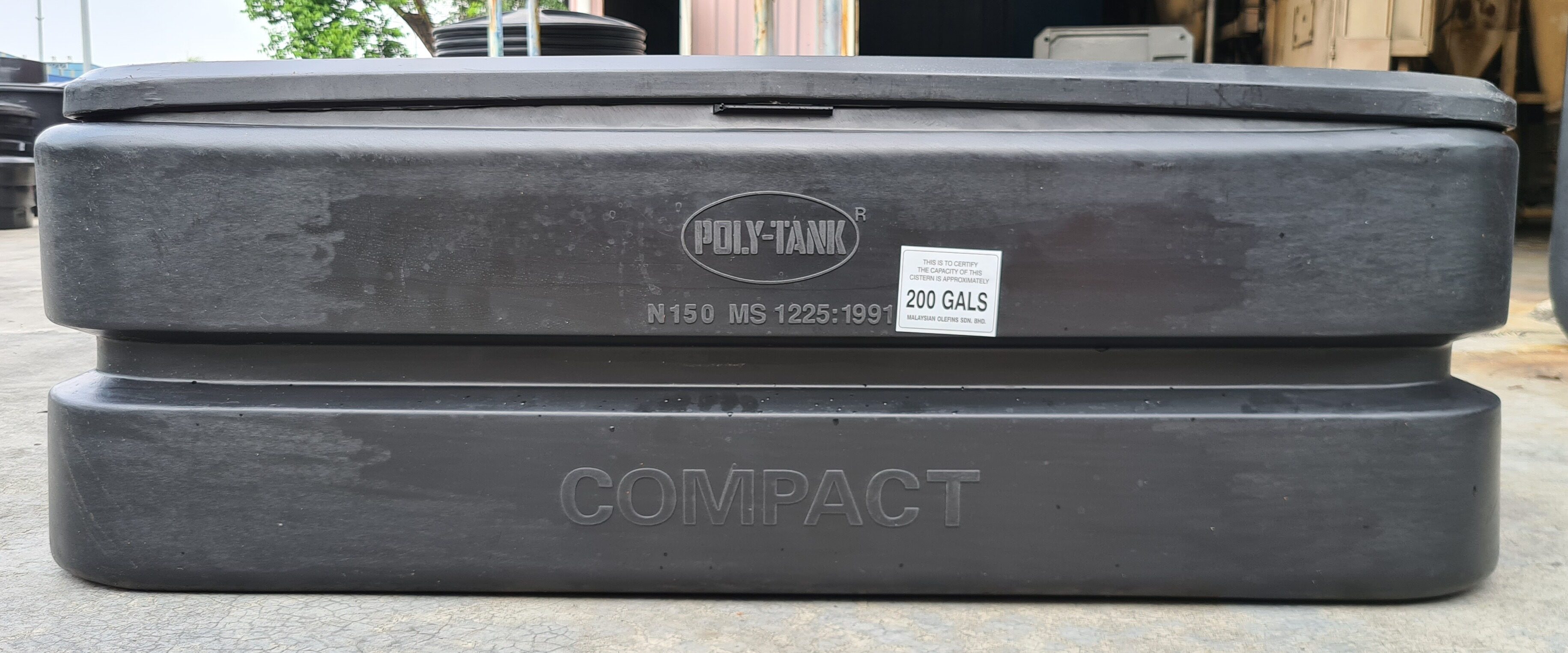 Water Tank - PolyTank Compact N150 (200 Gallons) PE Tank, Liquid ... Water Tank - PolyTank Compact N150 (200 Gallons) PE Tank, Liquid ...