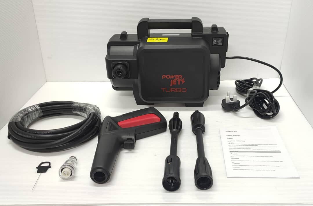 POWERJET Turbo Induction Motor High Pressure Cleaner With Auto Stop ...