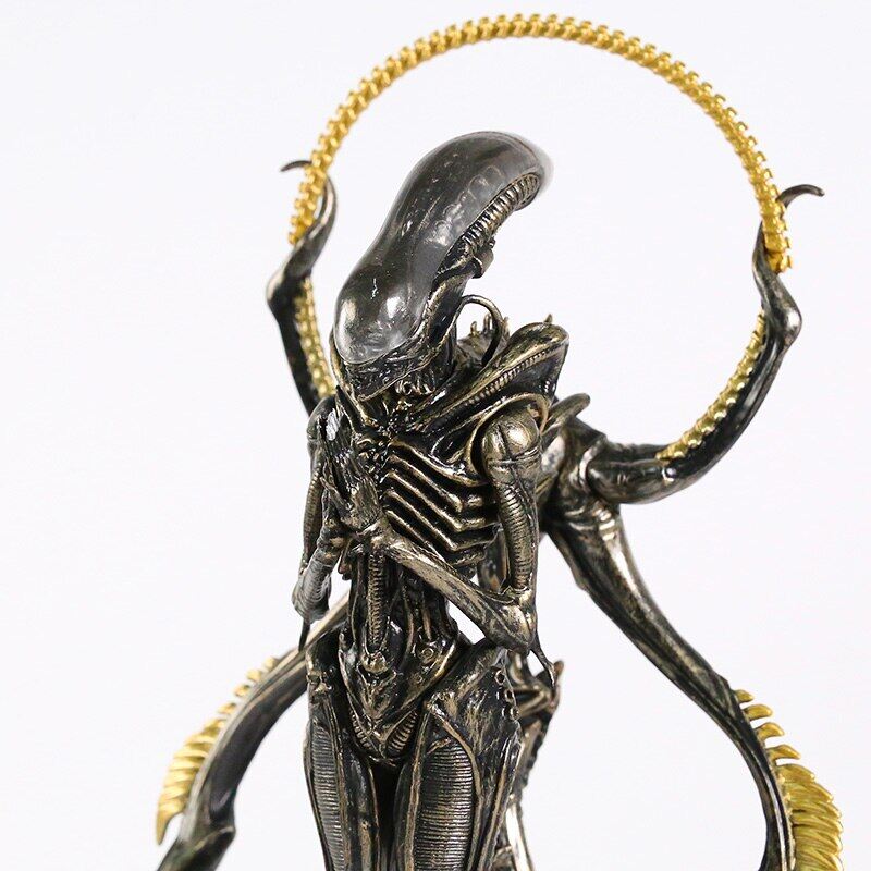Alien Xenomorph Buddhism PVC Figure Collectible Model Toy - MixASale