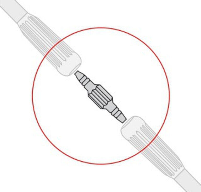 Oxygen Supply Tubing Extender (Connector) - For Nasal Cannula extension ...