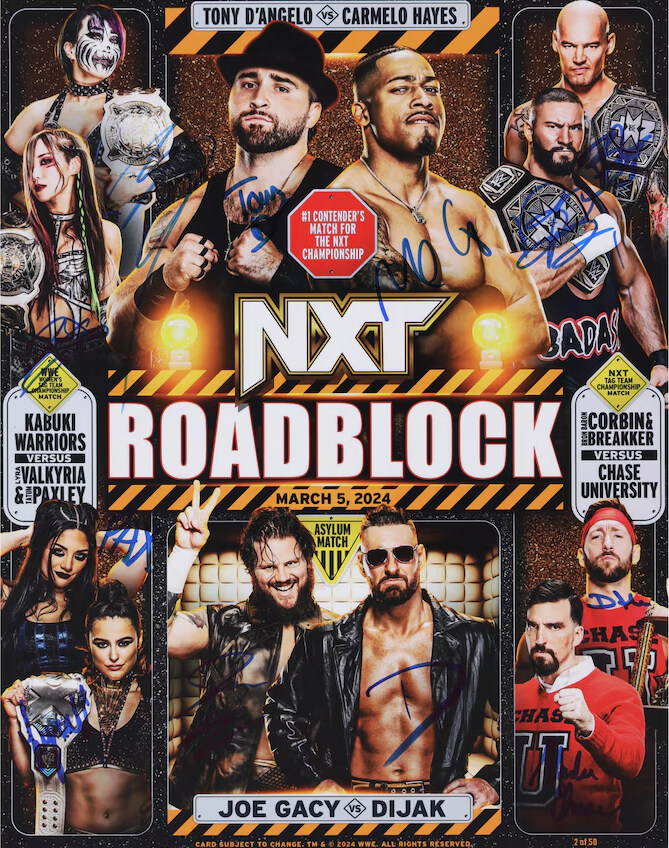 WWE NXT Roadblock 2024 DVD | Lazada