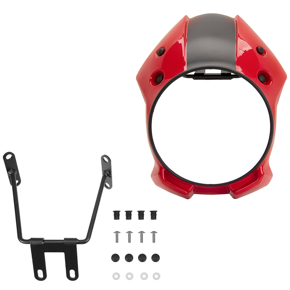 Ultrasupplier Motorcycle Headlight Fairing Front Cowl M-a-s-k Cover ...