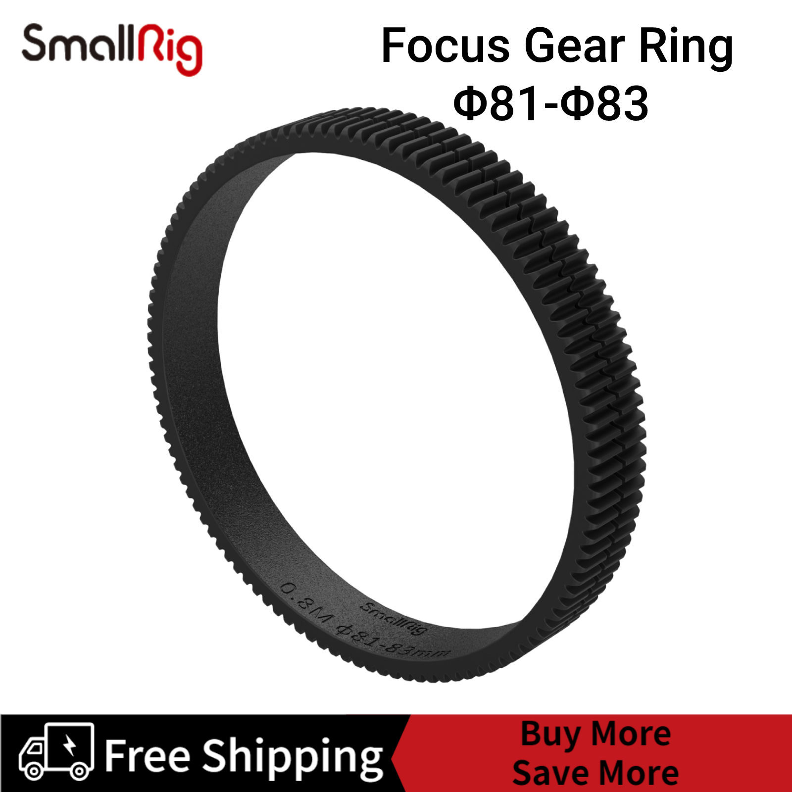 SmallRig Φ81-Φ83 Seamless Focus Gear Ring 3296 | Lazada PH