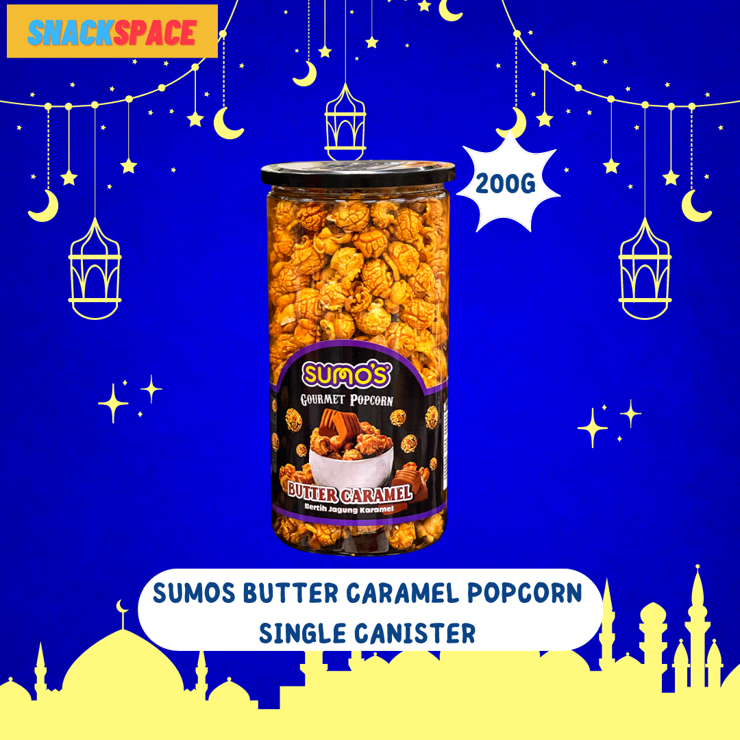 Sumo's Gourmet Butter Caramel Popcorn 200g HALAL | Lazada