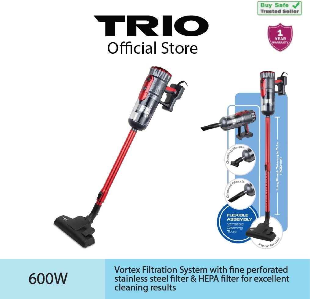 Trio Bagless Handy Vacuum Cleaner THC-560 | Lazada