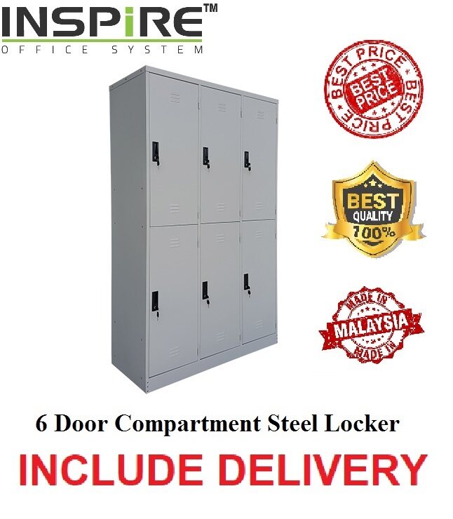 3, 6, 12, 15, 18 Compartment Steel Locker | Office Cabinet | Office ...