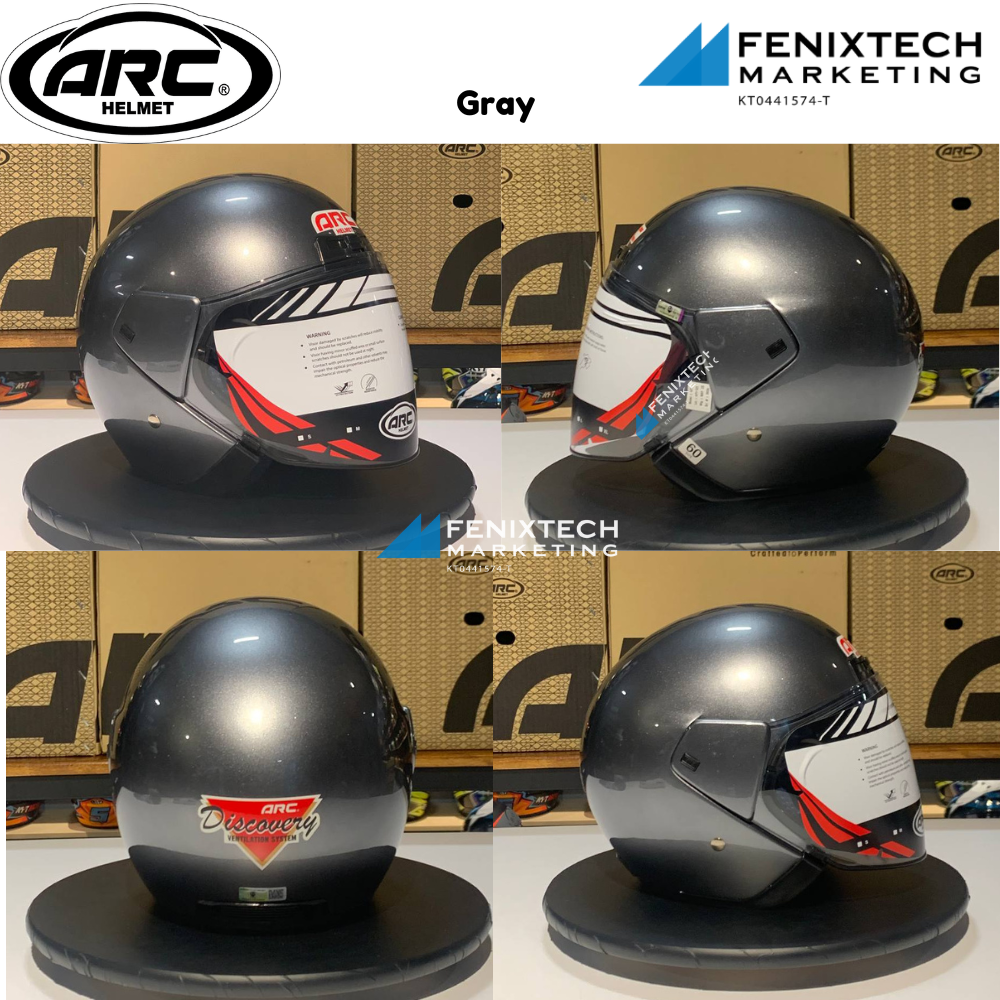 ARC Helmet Discovery| Topi Keledar ARC Discovery 100% original | Lazada