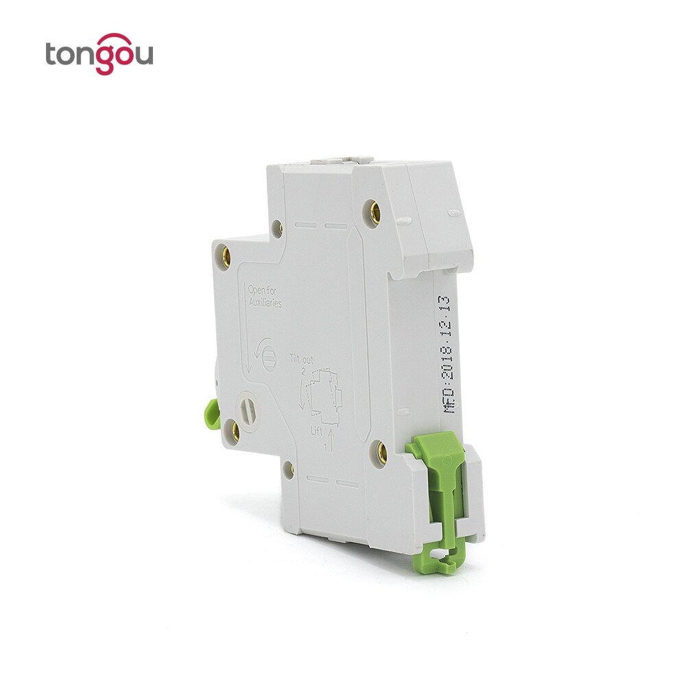 ประเภท B Curve 1 Pole 1A 6A 10A 16A 25A 32A 40A 63A MCB 18Mm Miniature ...