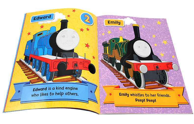 Thomas and FriendsThomas The Tank Engine Funny Faces Sticker Book โทมัส ...
