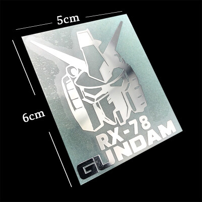 Gundam Metal Sticker for Laptop Dekstop computer Skateboard | Lazada