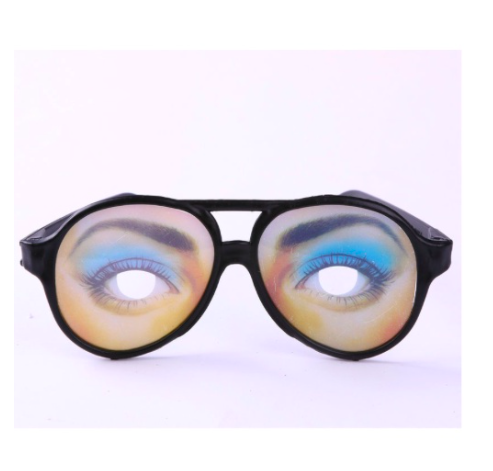 MSIA Ready Stock/ HalloweenTrick Male Female Funny Eyes Funny Glasses ...