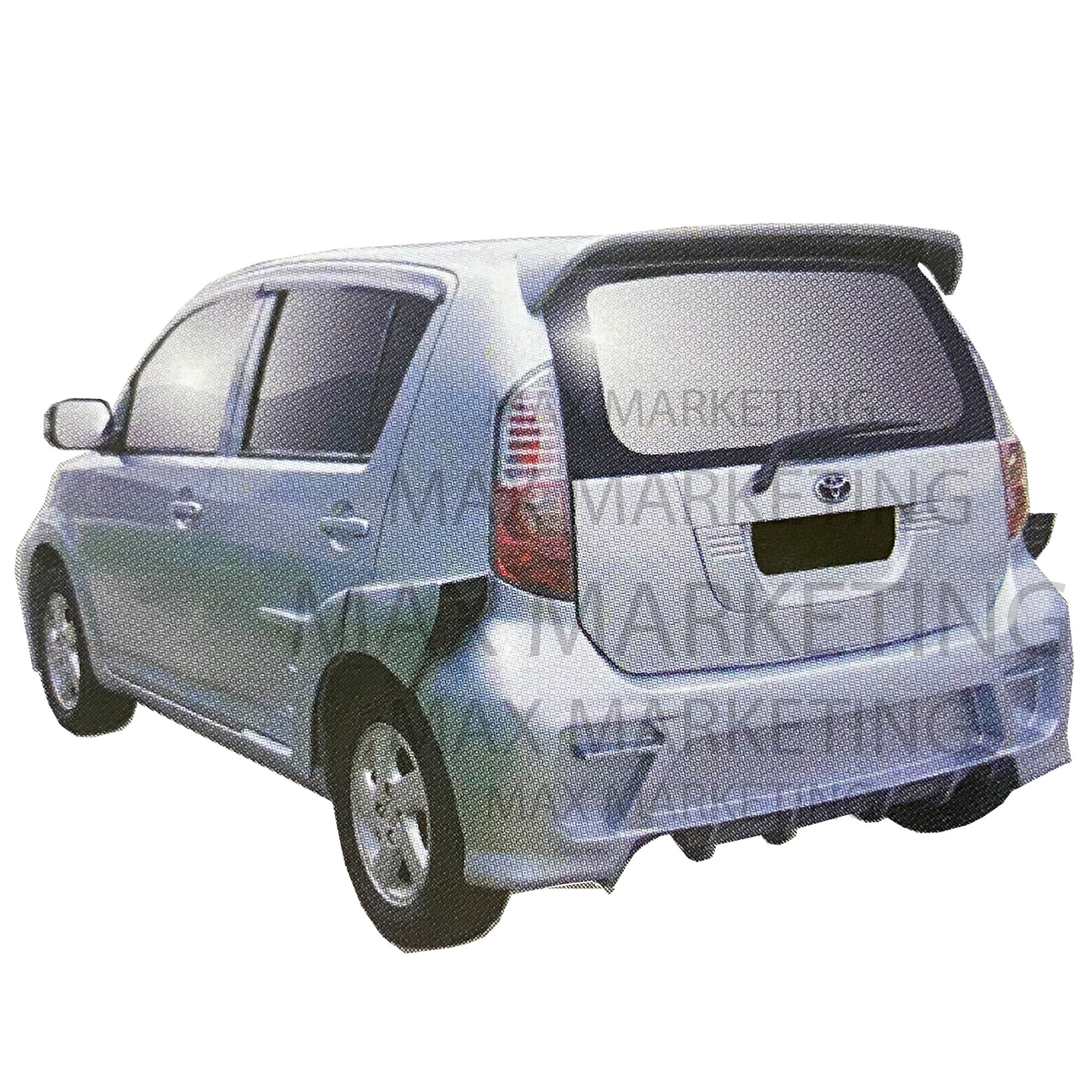 LL8094 (FIBER) PERODUA MYVI R35/WIDEBODY REAR FENDER (FIBER GLASS)SKIRT ...