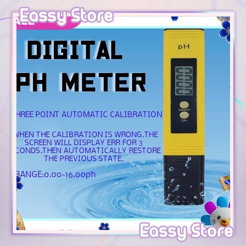 Digital pH Meter Water Quality Tester PH Meter Pen Monitor Acid ...