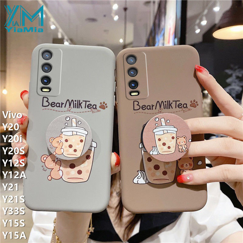 YiaMia การ์ตูนโทรศัพท์สำหรับ VIVO Y20 Y20i Y20S Y20A Y12S Y12A Y12D ...
